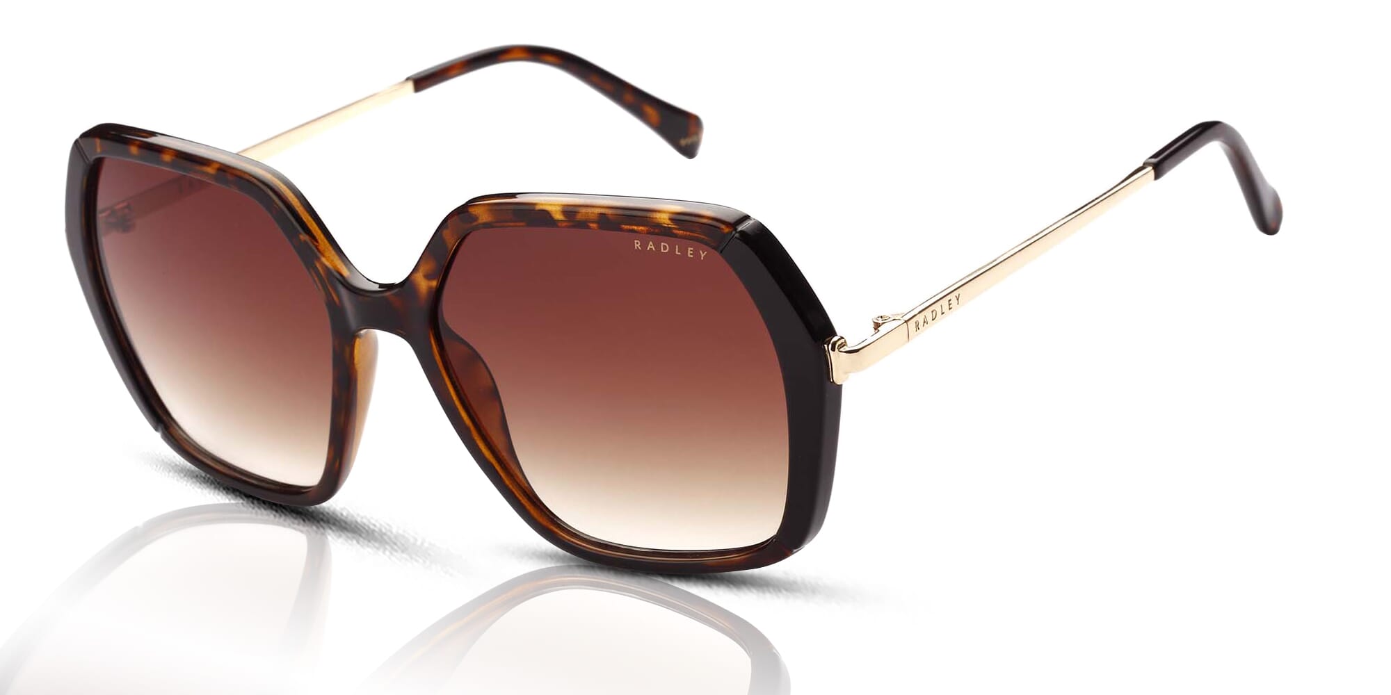 Radley RDS-WANDSWORTH Women's Sunglasses 102 Classic Tortoise With ...