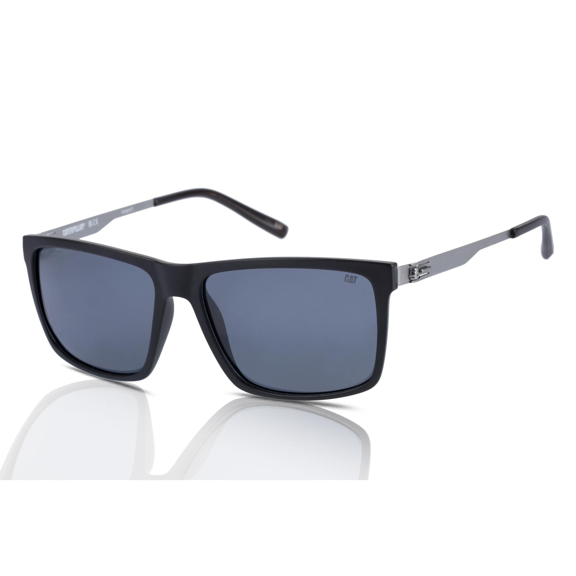Caterpillar Precision CPS-8501 Men's Sunglasses 104P Matte Black/Solid ...
