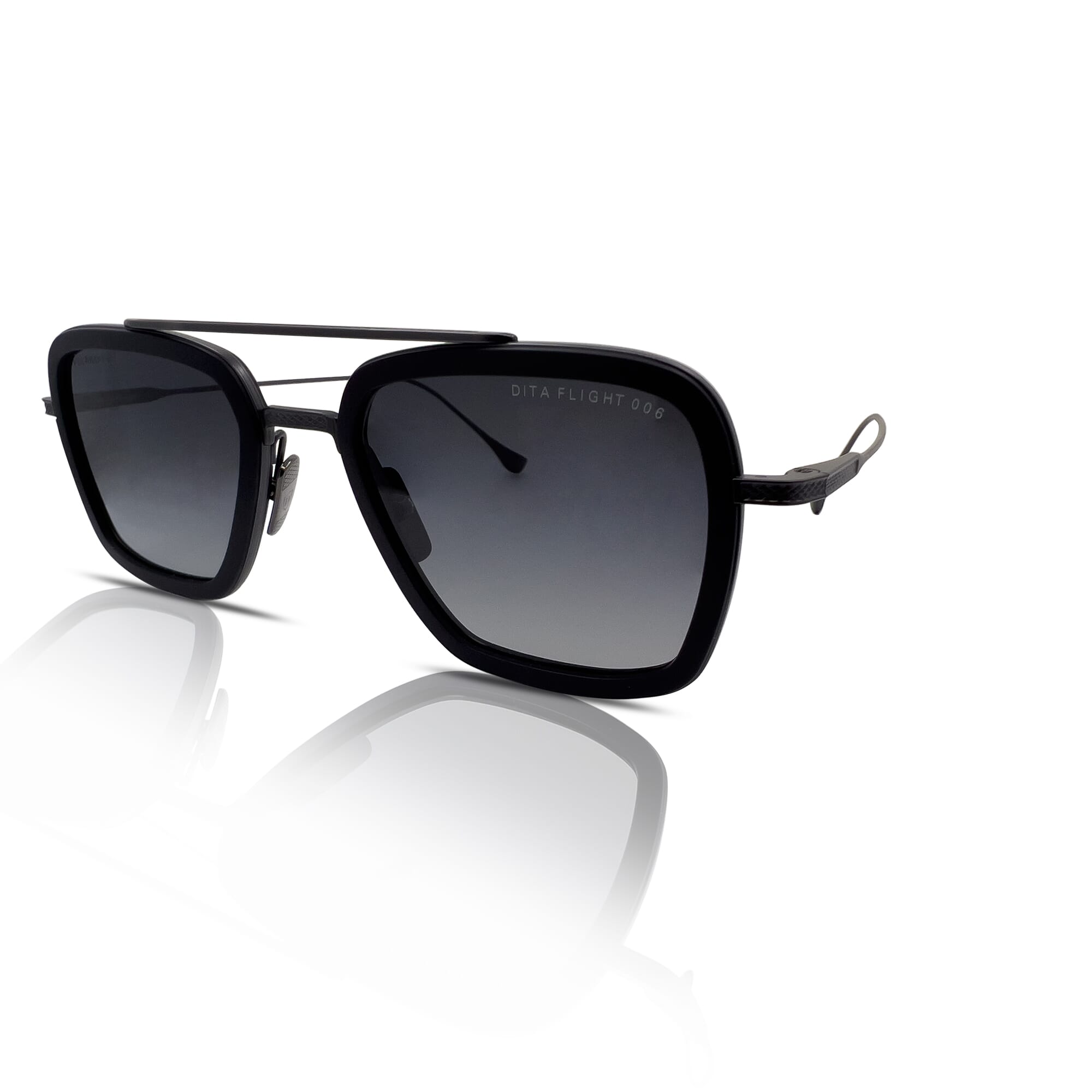 Dita Flight.006 Sunglasses 7806-G-SMK-PLD-52-Z Smoke Grey Crystal/Black ...