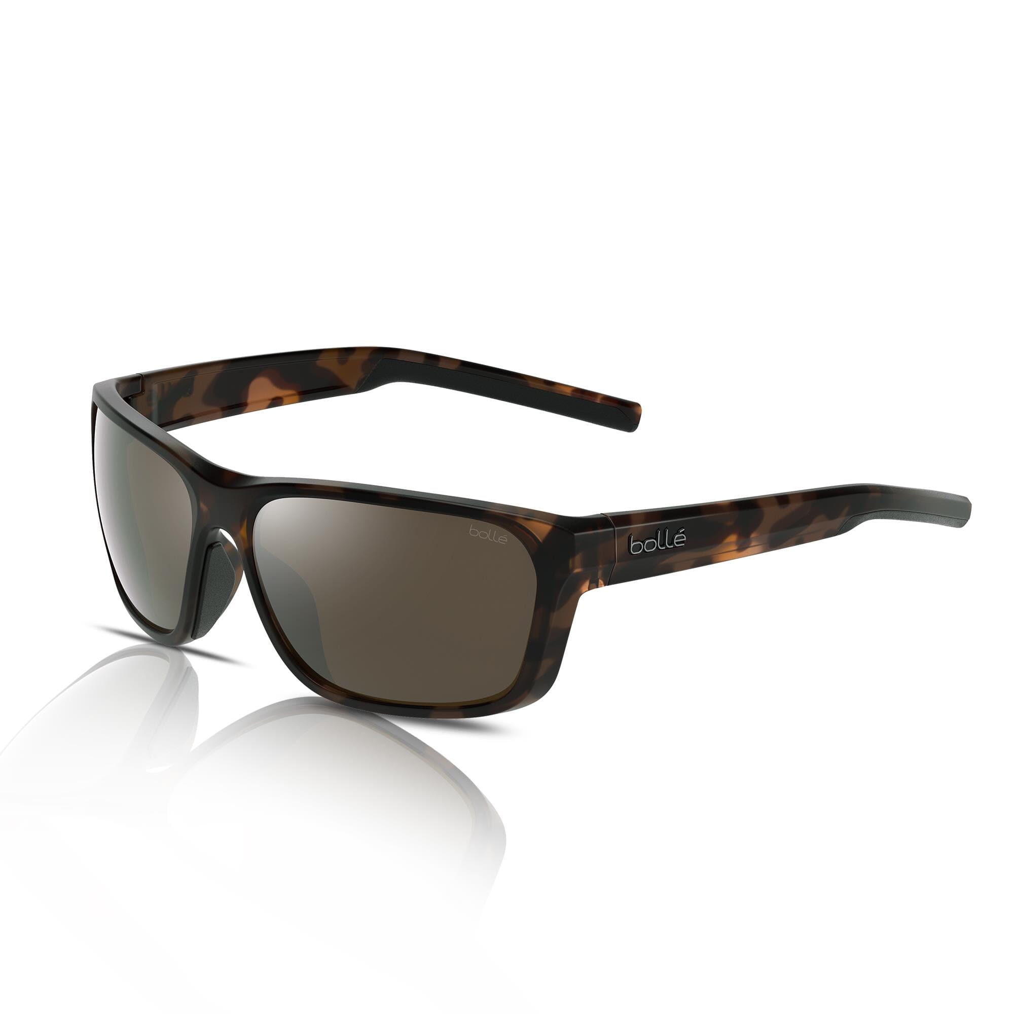 Bolle Strix BS022003 Sunglasses Tortoise Matte/Brown Gunmetal Polarised ...