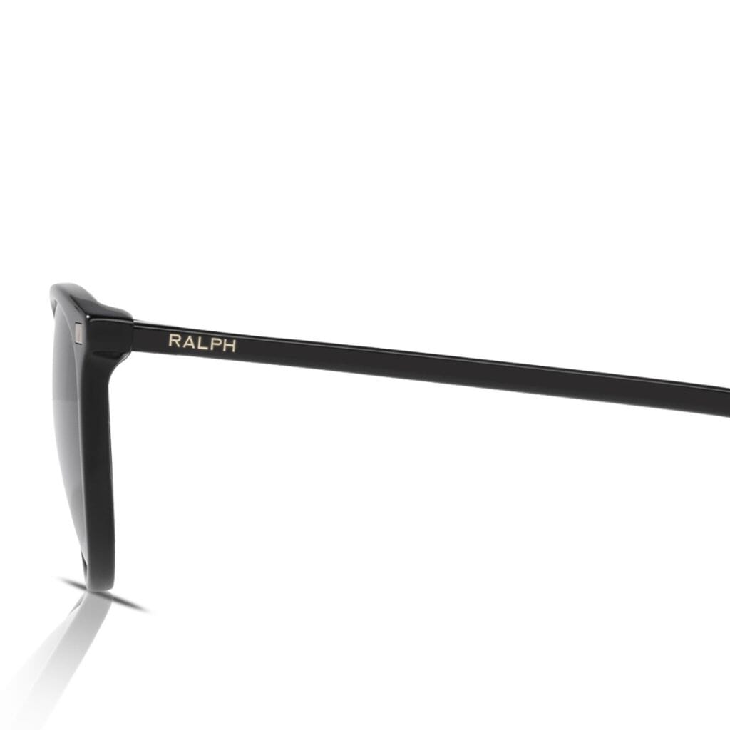 Ralph By Ralph Lauren RA5296 Women’s Sunglasses 500187 Shiny Black/Grey ...