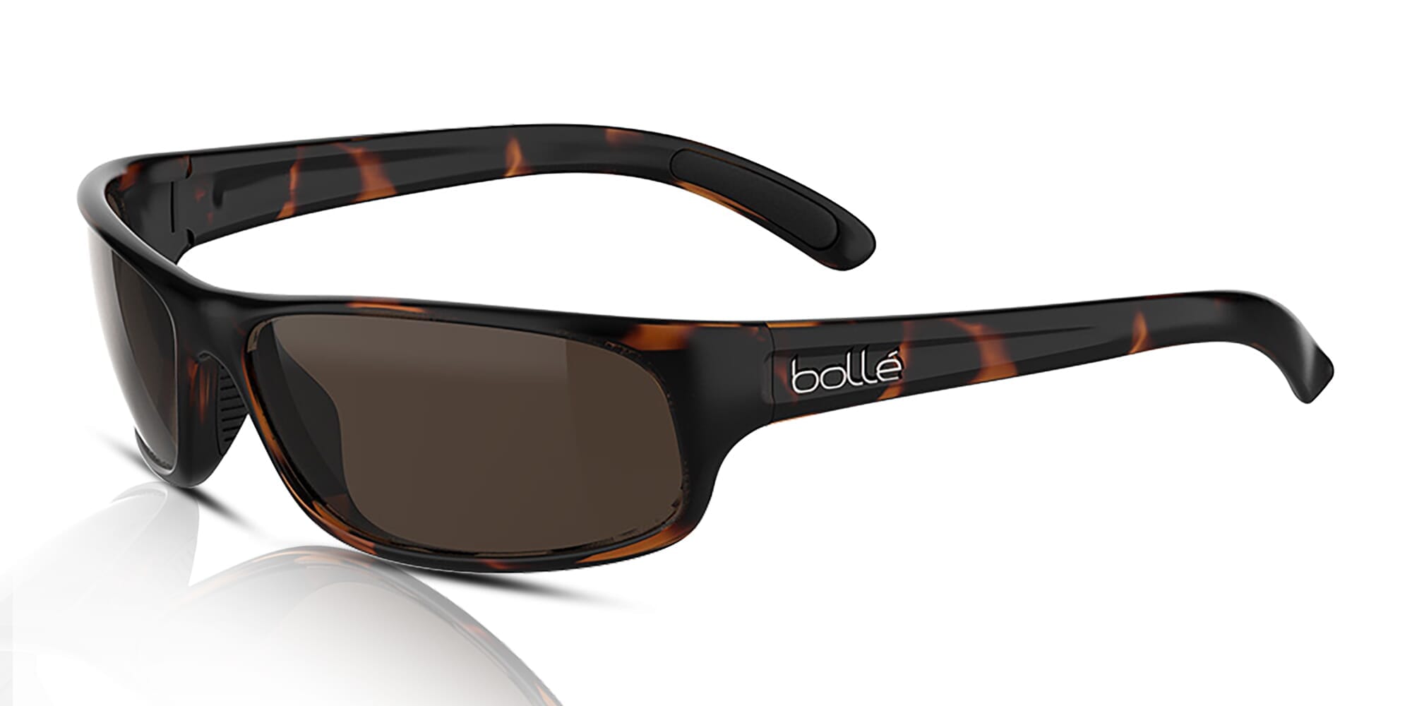 Bolle Anaconda BS027009 Sunglasses Dark Tortoise Shiny/Brown Polarised ...