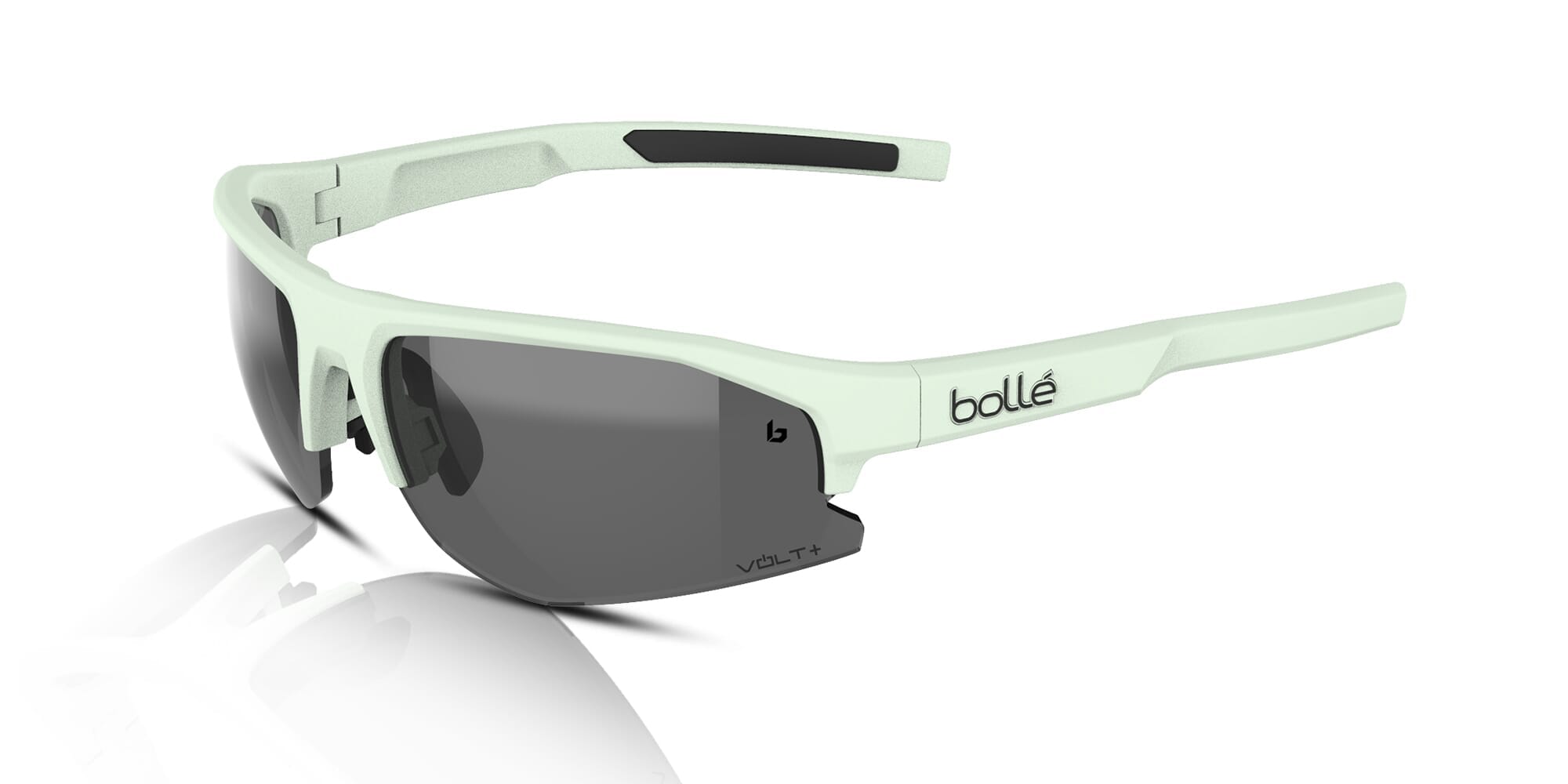 Bolle Bolt 2.0 S BS004008 Sunglasses Creator Green Matte/Volt+ Gunmetal ...