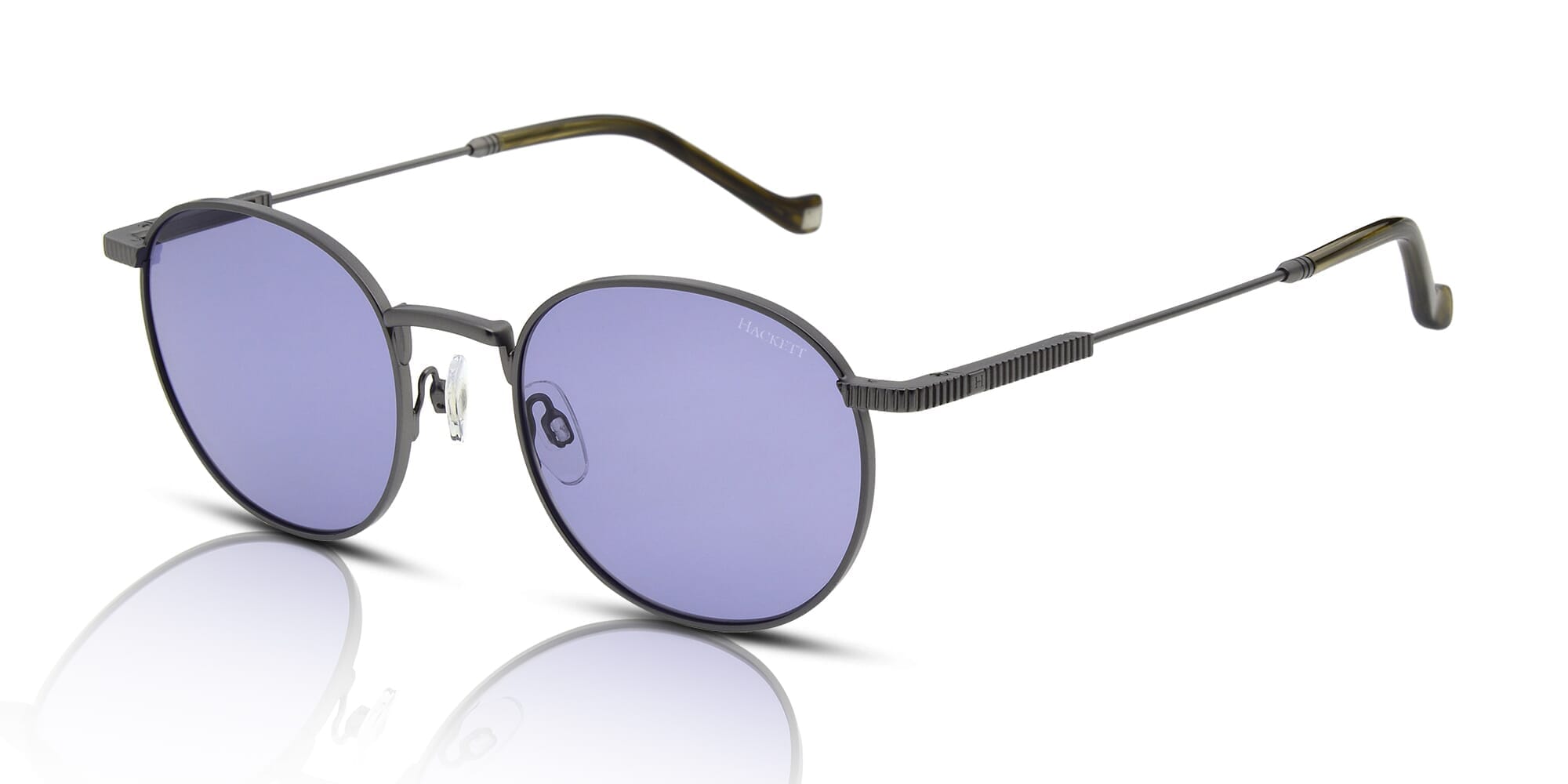 Hackett N14 Savile Row Chirk HSB-926 Men's Sunglasses 901 Matte Dark ...