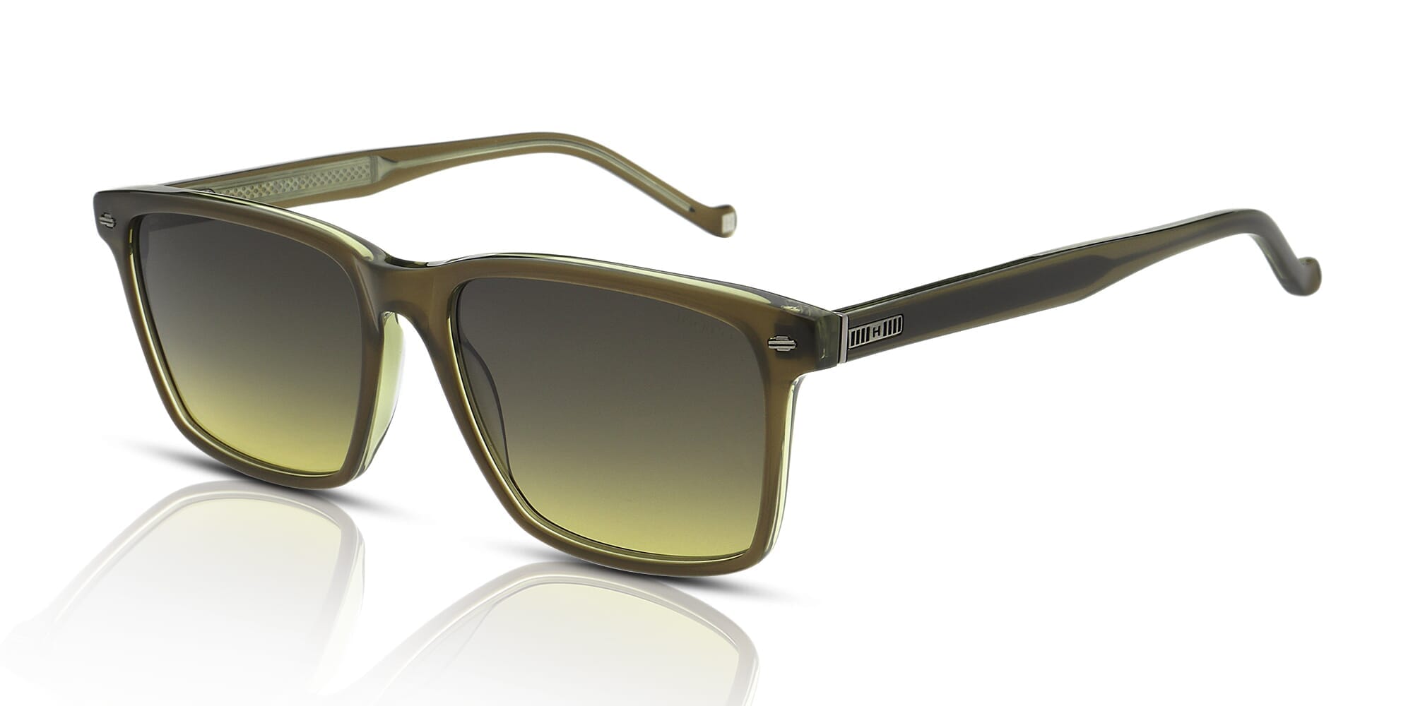 Hackett N14 Savile Row Conwy HSB-927 Men's Sunglasses 549 Double Khaki ...