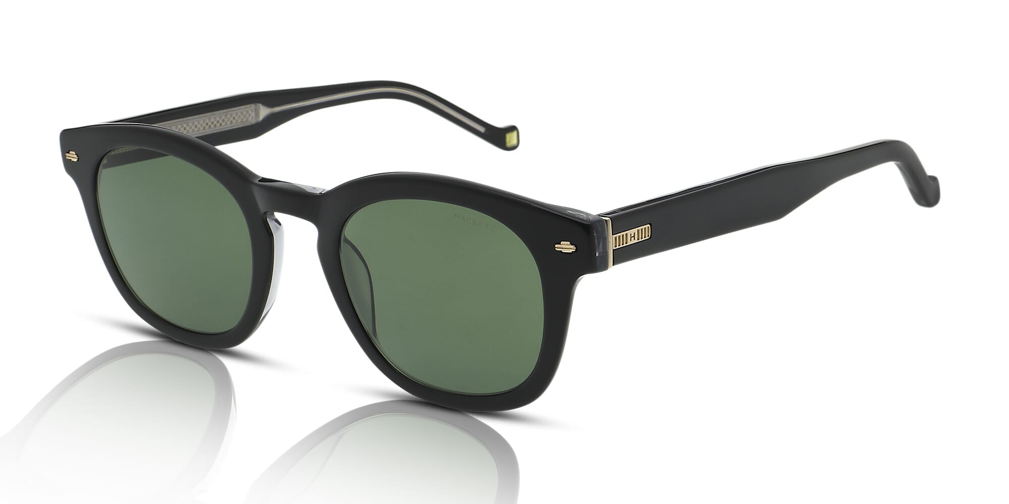 Hackett N14 Savile Row Pembroke HSB-928 Men's Sunglasses 012 Black/Grey ...