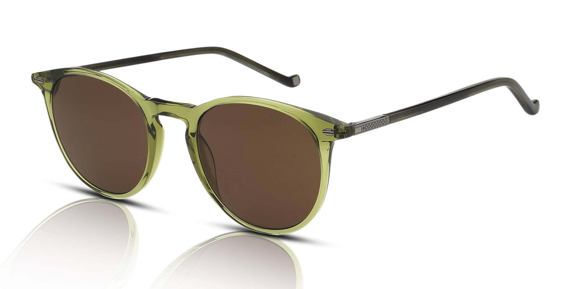 Hackett N14 Savile Row Raglan HSB-929 Men's Sunglasses 567P Khaki/Brown ...