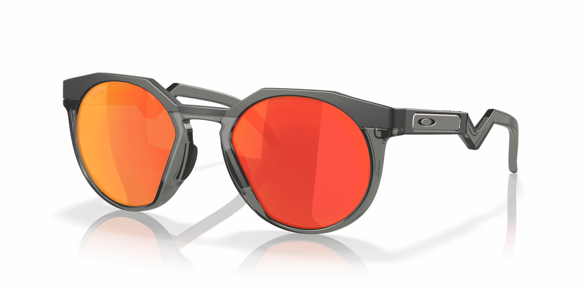 Oakley HSTN OO9242 Men's Sunglasses 924202 Matte Carbon/Prizm Ruby ...